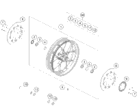 2024 KTM 790 DUKE, grey - D.D. Chassis Front Wheel | KTM World