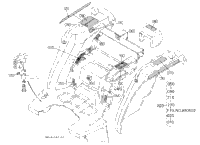 Kubota Tractor L4310DT/GST/HST R11002 Label 2 [Ca] [Manual T/M Type ...