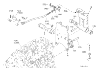 Kubota Tractor MX4700F T14000 Top Link Holder (With Draft) (W/G No ...