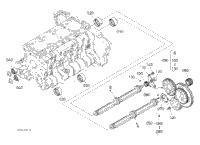 Kubota Tractor M7040F 313001 Balancer [Old] ## S.No.;