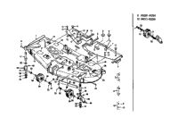 Kubota Tractor RC60-72A R08020 Deck And Front Wheel | Kubota Tractor