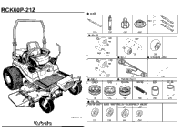 Kubota Tractor RCK60P-21Z 000001 Frequently Used Items | Kubota Tractor