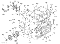 Kubota Tractor L39 000100 Crankcase | Kubota Tractor