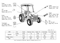 Kubota Tractor M59 000001 Filter And Fluid Capacity | Kubota Tractor