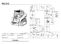 Kubota Tractor SVL75-2 000001 Frequently Used Items | Kubota Tractor