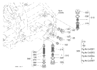 Kubota Tractor MX5200H C40303 Hst (Relief Valve) [Component Parts ...