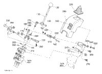 Kubota Tractor LA463(L2800/L3400) B01300 Control Lever | Kubota Tractor