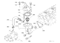 Kubota Tractor RTV-X900G 050000 Water Flange And Thermostat | Kubota ...