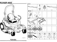 Kubota Tractor RCK60P-400Z 000009 Frequently Used Items | Kubota Tractor