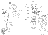 Kubota Tractor L4470 H20520 Hydraulic Oil Line (Inlet) | Kubota Tractor