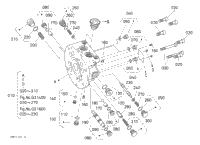 Kubota Tractor SVL97-2C G31200 Hst Motor (Cylinder) [Component Parts ...