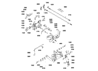 Kubota Tractor BX2810 4 POINT HITCH SHAPE A00100 Hitch And Subframe ...