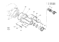 Kubota Tractor M8030DT T07902 Rear Axle Case [M7030(Dt) New Type] ## S ...