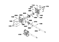 Kubota Tractor BX2816 50" SNOWBLOWER A00600 Gearbox (70060-02191 ...