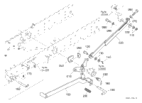 Kubota Tractor BX2380 K13100 Mower Rear Link (Left) | Kubota Tractor