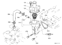 Kubota Tractor ZD323 050000 Water Flange And Thermostat | Kubota Tractor