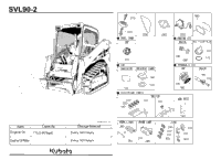 Kubota Tractor SVL90-2 000001 Frequently Used Items | Kubota Tractor