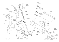 Kubota Tractor L5460HSTC H45001 Position And Draft Control Link [New ...