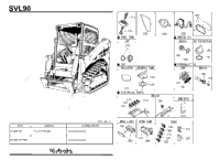 Kubota Tractor SVL90 000001 Frequently Used Items | Kubota Tractor