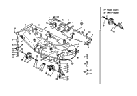 Kubota Tractor RC48-62A R08010 Deck And Front Wheel | Kubota Tractor