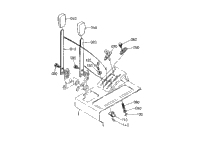 Kubota Tractor L3750 T07700 Draft And Position Lever 2 | Kubota Tractor