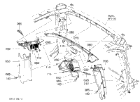 Kubota Tractor L4470-CAB M12510 Pillar Cover (Rear) | Kubota Tractor