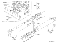 Kubota Tractor KX040-4 F31000 Angle Blade Cylinder ## S.No.