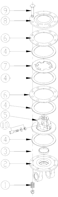 Land Pride RCM5015 (Discontinued) Driveline Slip Clutch (146.264.024.1 ...