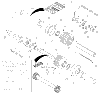 Land Pride RCM5615 S/N 944729- (Discontinued) Driveline (826-247C ...
