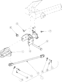 Land Pride RC5615 SERIES 2 S/N 944730+ (Discontinued) Hitch Standard ...