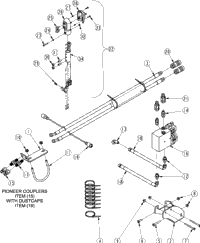 Land Pride For BX1880 BX2380 BX2680 with LA344 or LA344S Loader Third ...