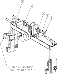 Land Pride QH16 Floating Top Link Qh16 | Kubota Tractor