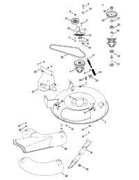MTD Canada 13A326JC500 (2015) Mower Deck | PartsHouse.ca