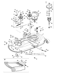 MTD Canada 13AM785S515 (2014) Mower Deck 42-Inch | PartsHouse.ca