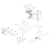 1999 Polaris SPORTSMAN 500 (A99CH50AB) Fuel Tank A99ch50eb ...