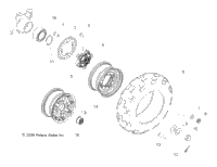 2010 Polaris RANGER 4X4 800 EFI ALL OPTIONS (R10TH76/TY76) Wheels ...