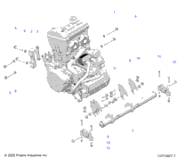 2021 Polaris GENERAL 1000 DELUXE EPS (G21GAD99AC/AW/BC/BW) Engine ...