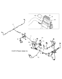 2014 Polaris RANGER XP 900 (R14UH88AA/AC/AR/UH88AAC/ACC/ARC/UH9EAA/AAC ...