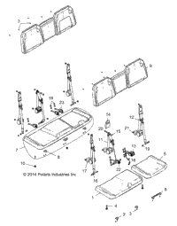 2016 Polaris RANGER CREW 900 (R16RUA87. R16RUE87, R16RVA87, R16RVE87 ...