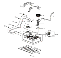 2020 Polaris RZR 170 (Z20YAV17B2/B4) Engine, Fuel System ...