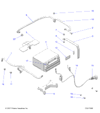 2025 Polaris INTL SPORTSMAN XP 1000 EPS EU5 3PC (A25SXE95PP) Electrical ...