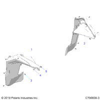 2023 Polaris GENERAL XP 1000 ULTIMATE (G23GXK99AH/AJ/BH/BJ) Body ...