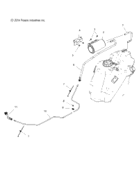 2019 Polaris SLINGSHOT ALL OPTIONS (T19AAPF/AARF/AASF) Fuel System ...