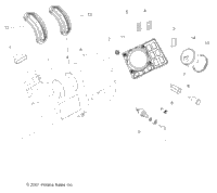 2008 Polaris RANGER 4X4 700 EFI/XP ALL OPTIONS (R08RH68) Electrical ...