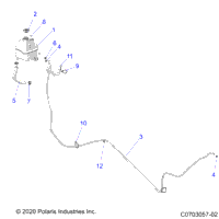2024 Polaris RZR PRO R 4 ULTIMATE (Z24RMD2KAH/AL/BH/BL) Engine, Cooling ...