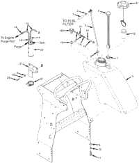 Scag Power Equipment SVR36A-600FX V-Ride (S/N H3700001-H3799999) Svr ...