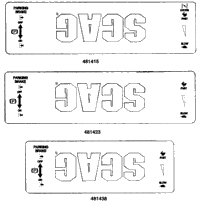 Scag Power Equipment SWZ36-14KH (3240001-3249999) Replacement Decals ...