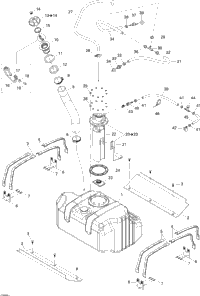 2006 Sea-Doo RXP Fuel System | Fox Powersports Ski-Doo Partshouse