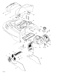 2000 Ski-Doo MX Z 700 SB Millennium Edition Cab, Console | Fox ...