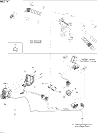 2012 Ski-Doo MXZ TNT 800RETEC XP Electrical Accessories, Steering | Fox ...
